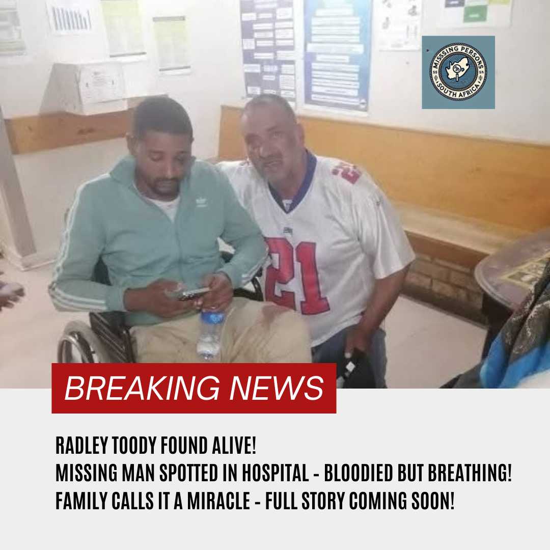 Toody Found Alive – Shocking New Update After Eastern Cape Disappearance
