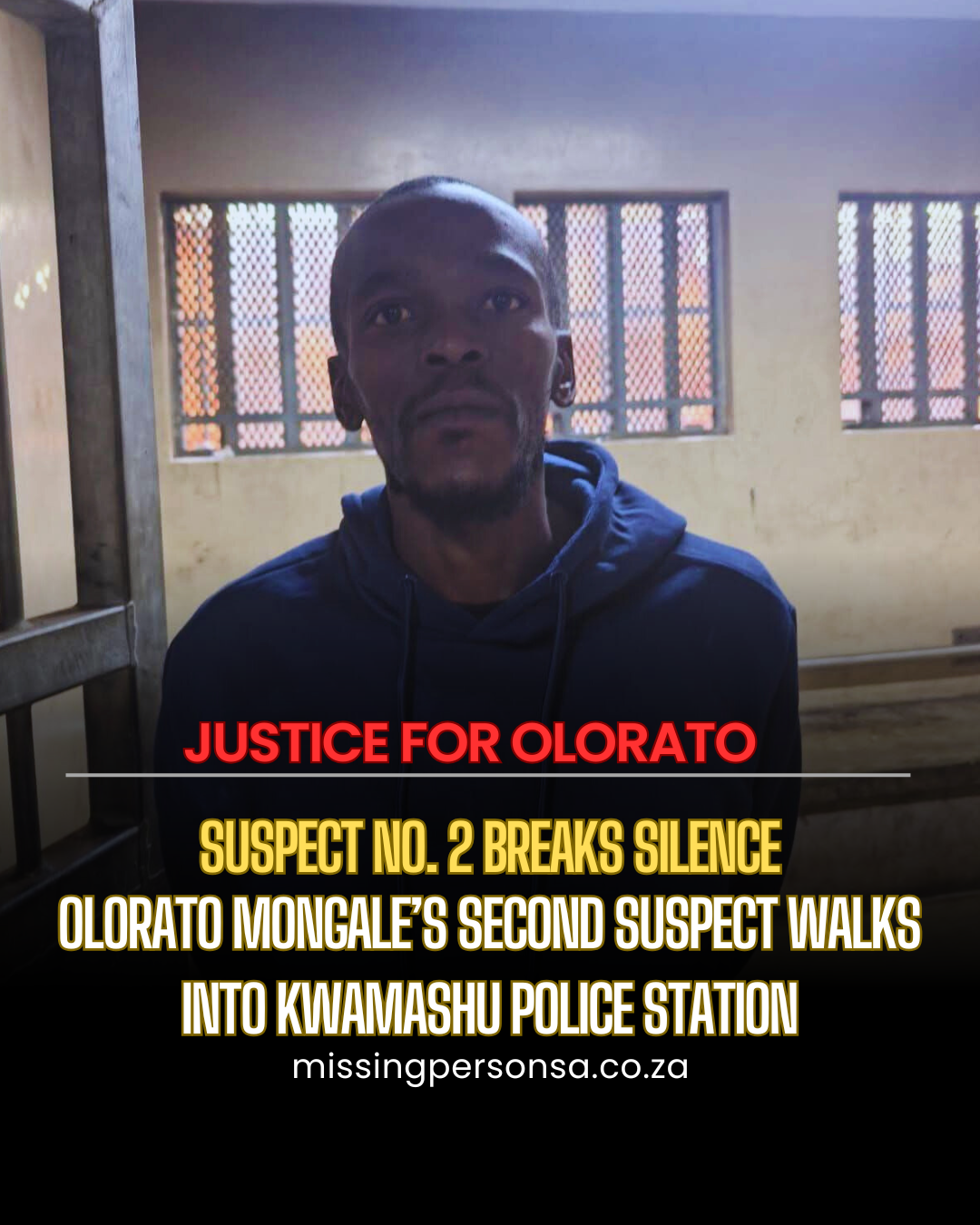 Fezile Ngubane Hands Himself Over In Olorato Mongale Case