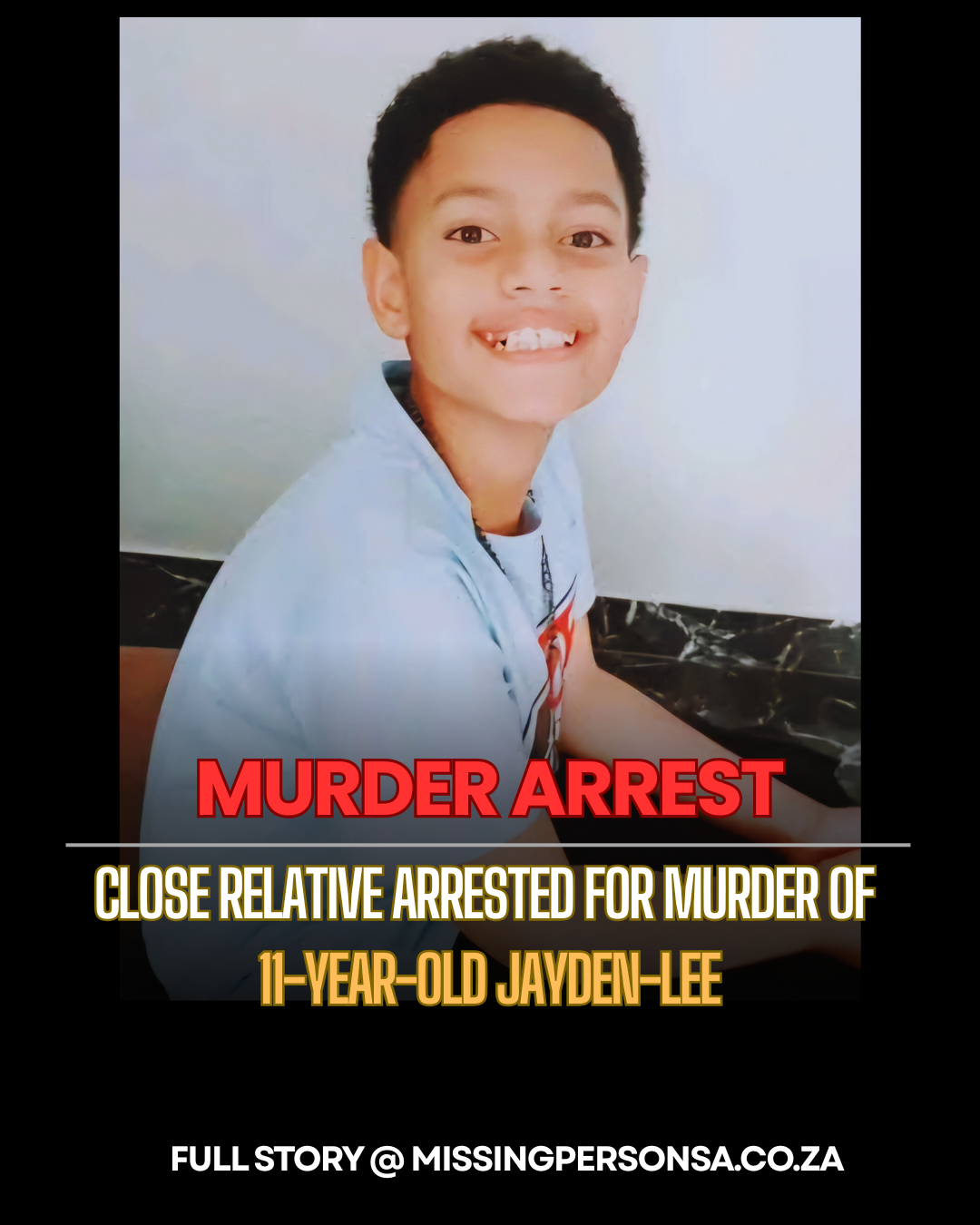 Jayden-Lee Meek: Family Member Arrested For His Murder