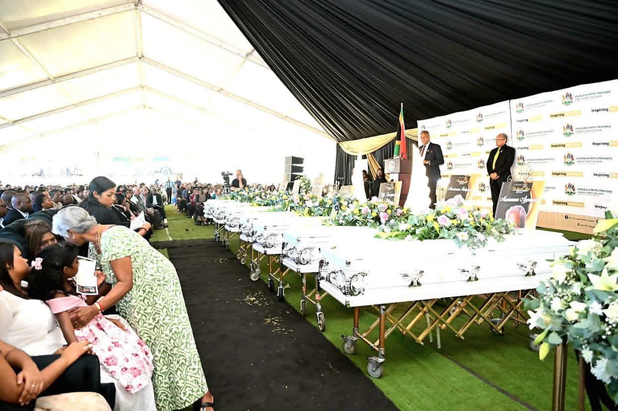 Monswamy Family Murder KwaDukuza: Funeral Held For 7